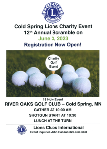 Cold Spring Lions Charity Event | Cold Spring Lions Club
